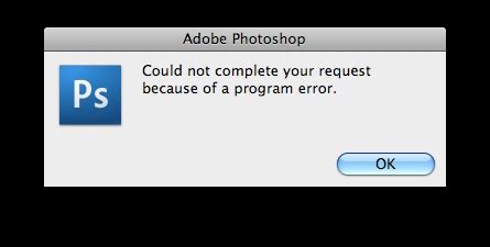How To Solve Adobe Photoshop Program Error Techyv
