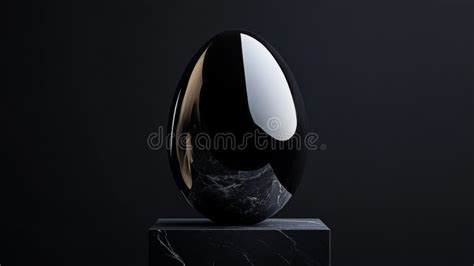 Elegant Modern Easter Egg Design With A Touch Of Artistic Flair