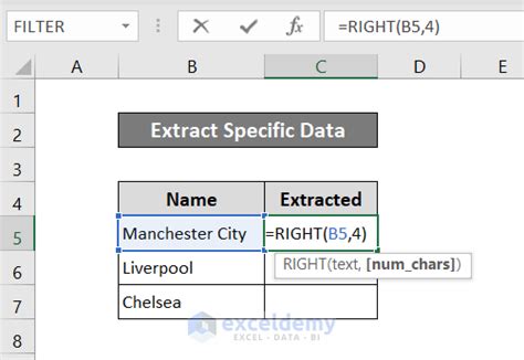 How To Extract Specific Data From A Cell In Excel Examples