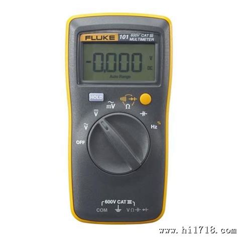 原装 福禄克fluke新型口袋式万用表f101 F106 F107kit图片 高清图 细节图 武汉永盛科技有限公司 维库仪器仪表网