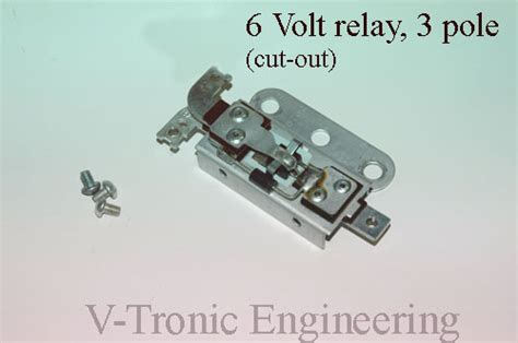 6 Volt Relay 3 Pole « V