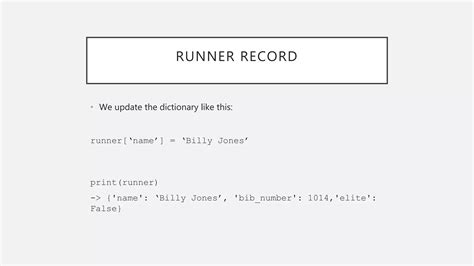 Records In Python Pptx Databases Computer Software And Applications