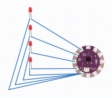 Wearable Color Mixing Flashing Lights Hackster Io