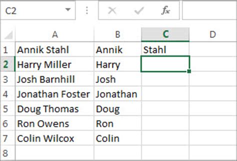 Memisahkan Kolom Data Berdasarkan Yang Apa Yang Anda Ketikkan Dukungan Microsoft