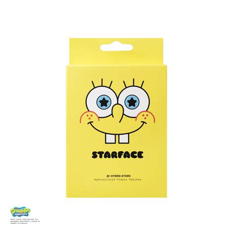 Starface Collaborated With “spongebob Squarepants” For A New Line Of Pimple Protectors — See