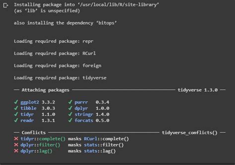 Load Multiple Packages In R Using Google Colab Stack Overflow