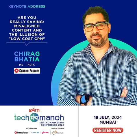 Chirag Bhatia On Linkedin Techmanch2024