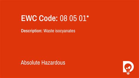 Ewc Code 08 05 01 Your Dsposal Ewc Code 08 05 01 Your Dsposal