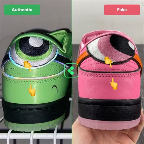 Fake Vs Real Nike Dunk X Powerpuff Girls 2026