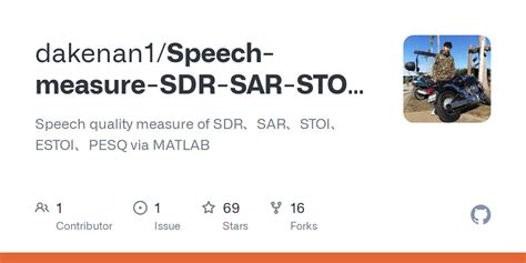Speech Measure Sdr Sar Stoi Pesqpesqtimealignm At Master · Dakenan1