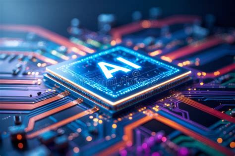 Artificial Intelligence Chip Central Processing Unit With Interconnected Circuitry For Modern