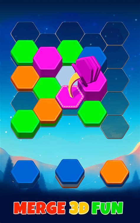 Hexa Sorting Color Sort Master Merge Color Puzzle Game Hexa Block Sort Game Merge Cube Fun