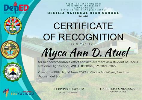 Gad Certificate Pptx