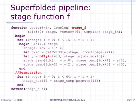 ppt simple synchronous pipelines arvind computer science and artificial