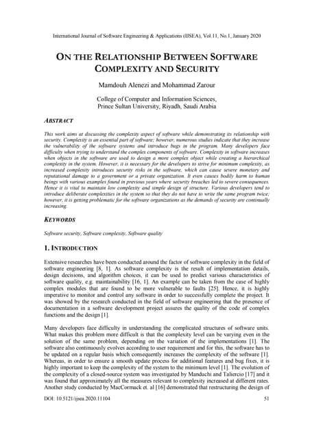 Structural Complexity Attribute Classification Framework Scacf For