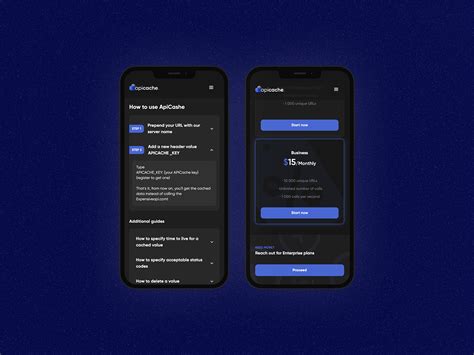 Website For API Services On Behance