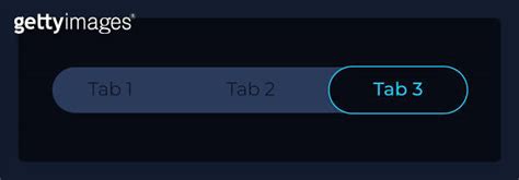 Active Third Tab In Menu Bar Ui Element Template 1449122295 일러스트 무료 일러스트 아이콘 무료 아이콘 게티이미지뱅크