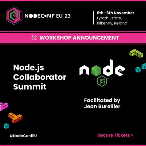 Nodeconf Eu On Linkedin Nodejs Javascript Opensource