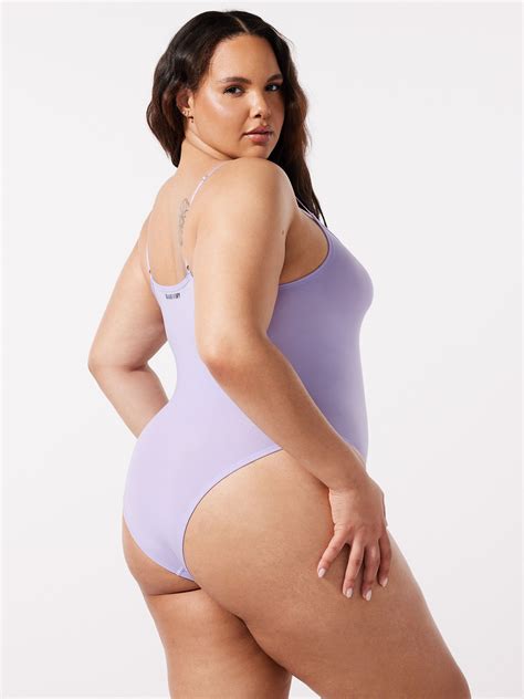 Seamless Bodysuit Teddy In Purple Savage X Fenty