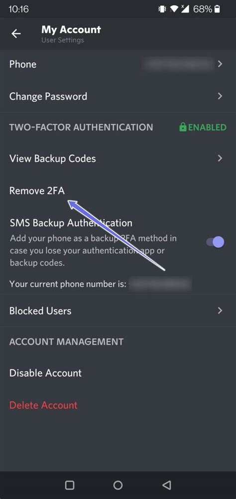 How To Enable And Disable Two Factor Authentication 2fa On Discord