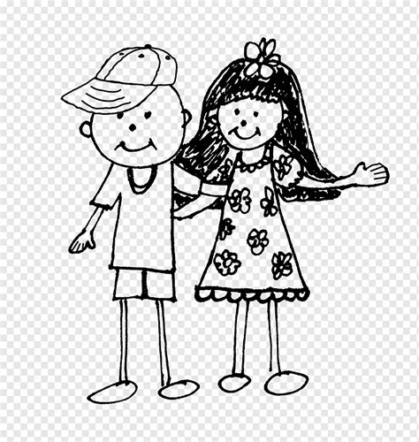 Мальчик и девочка картинки для детей (Много фото) - drawpics.ru