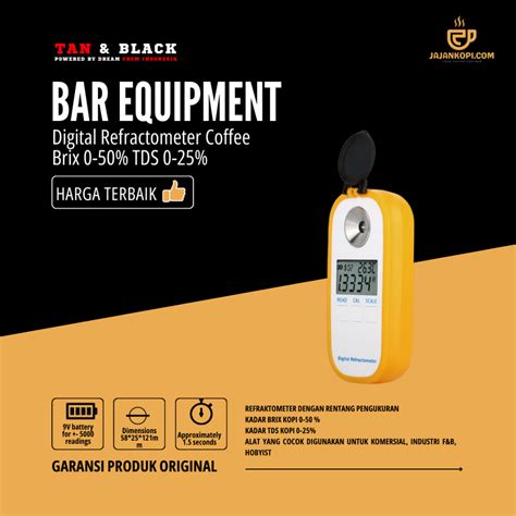 Jual Digital Refractometer Coffee Brix 0 50 Tds 0 25 Refraktometer