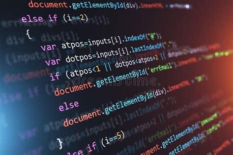 Code Source De Programmation De Web Illustration Stock Illustration