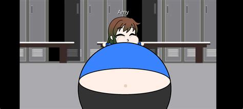 Stuffed Belly Amy By Fizzydizzy1 On Deviantart