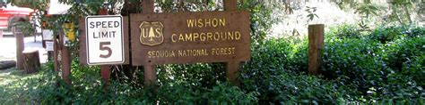 Sequoia National Forest Wishon Campground Forest Service