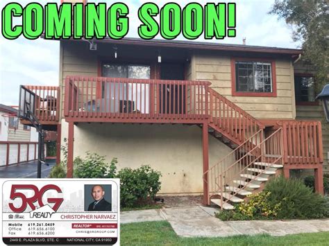 Coming Soon 3 Bed 2 Full Bath With 2 Car Garage In Chula Vista