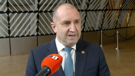 Румен Радев Ще наложим вето ако има санкции срещу Русия в ядрената енергетика Новини бг