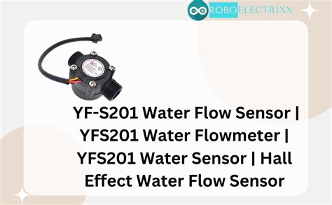 Roboelectrixx Yf S201 Water Flow Sensor Yfs201 Water Flowmeter Yfs201 Water Sensor Hall