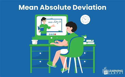 Find Means Absolute Deviation Using Formula Mad Worksheet