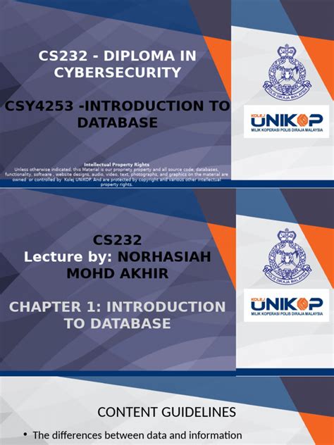 Chapter 1 Introduction To Database Pdf Databases Computer File
