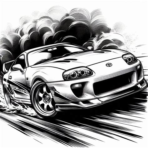 Legendary Toyota Supra Vibes Supra Tattoo Supra Car Drawing Toyota