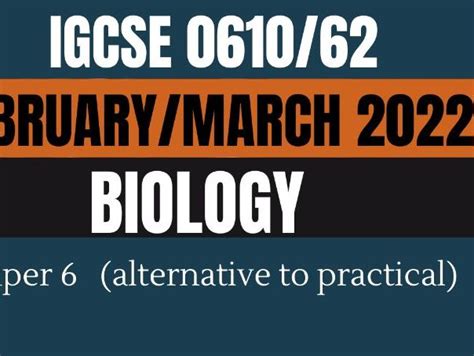 Igcse Chemistry Paper 6 Alternative To Practical Fully Solved Teaching Resources