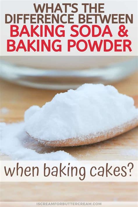 Understanding The Difference Between Baking Soda And Baking Powder