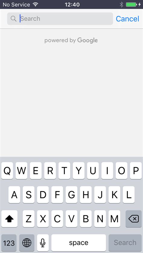 Swift How To Customise Gmsautocompleteviewcontroller For Ios Stack