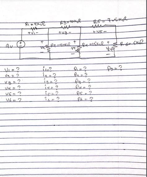 Solved V1 V2 V3 V4 V5 V6 I1 I2 I3 I1 I5 I1 P1 P Chegg Com