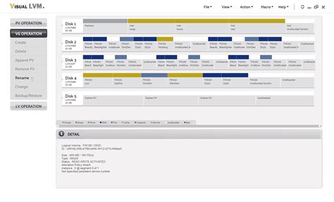 How To Rename Vg With Visual Lvm Manage Lvm With Visual Lvm From 0