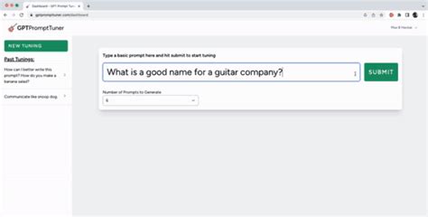 GPT Prompt Tuner Tool Information Alternatives Foundr AI