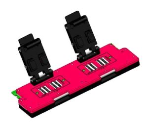 BGA DDR X DRAM Socket Adapter PCR Contact Thin Type PCR Contact BGA Test Connector And