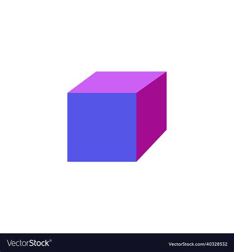 3d cube shape