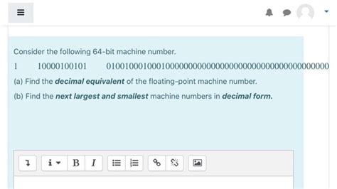 solved consider the following 64 bit machine number 1