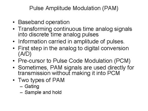 Chapter 3 Baseband Pulse And Digital Signaling Based