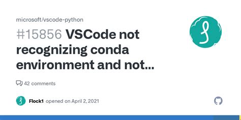 VSCode Not Recognizing Conda Environment And Not Running The Cells Issue Microsoft
