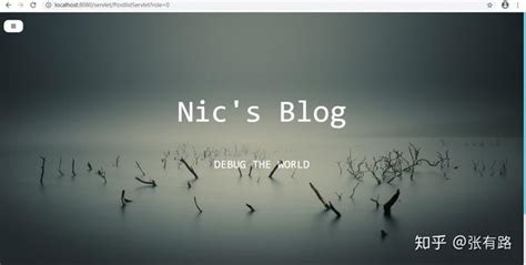 JSP Servlet JDBC Mysql实现的博客系统 知乎