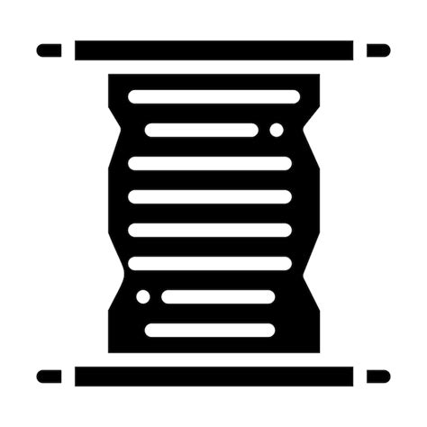 Premium Vector Scroll Vector Icon Design Illustration