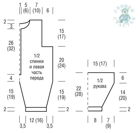 Схема вязание комбинезона спицами
