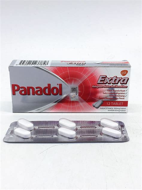 Panadol Extra 6 Caplets X 2 Blister Lazada